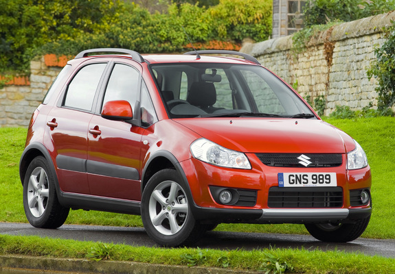 Suzuki SX4 UK-spec 2006–10 wallpapers