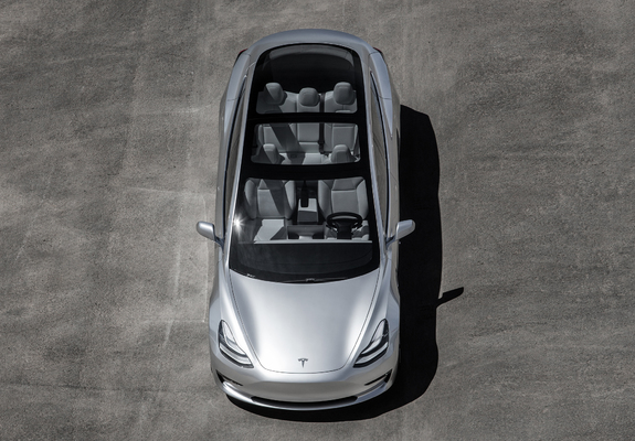 Pictures of Tesla Model 3 Prototype 2016