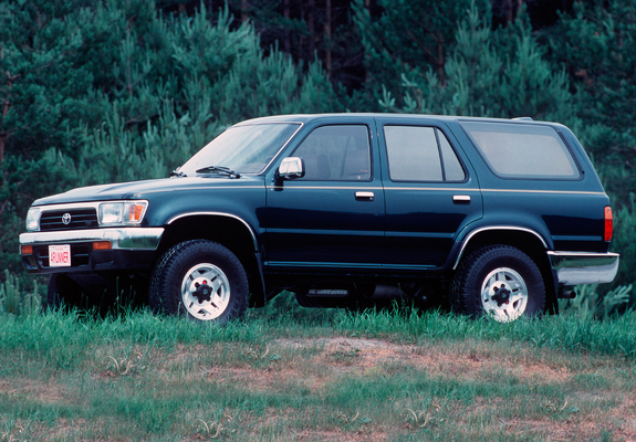 Images of Toyota 4Runner 5-door US-spec 1992–95