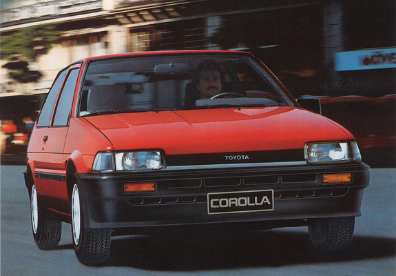 Toyota Corolla Compact 3-door (E80) 1983–87 wallpapers
