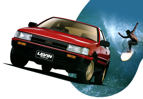 Toyota Corolla Levin GT-Apex 3-door (AE86) 1983–85 pictures
