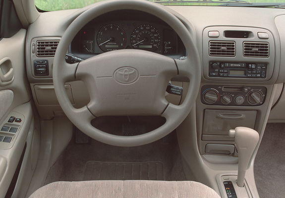 Photos of Toyota Corolla Sedan US-spec 1999–2000