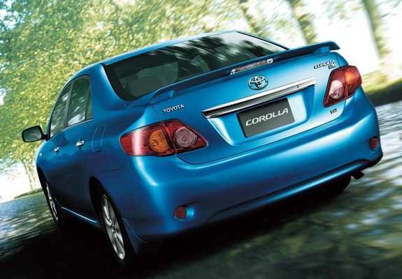 Photos of Toyota Corolla UAE-spec 2008–10