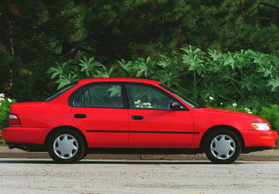 Toyota Corolla Sedan US-spec 1996–97 images
