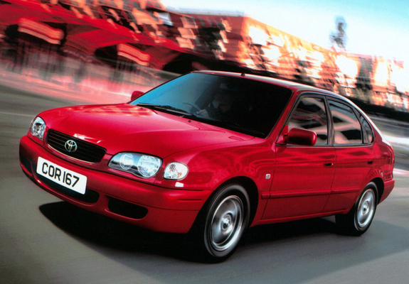 Toyota Corolla Calida 5-door UK-spec 2001 images