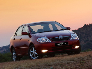 Toyota Corolla 2001 year wallpapers
