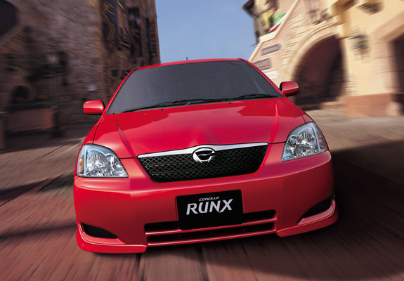 Toyota Corolla RunX JP-spec 2002–04 photos