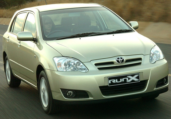Toyota Corolla RunX ZA-spec 2004–06 wallpapers