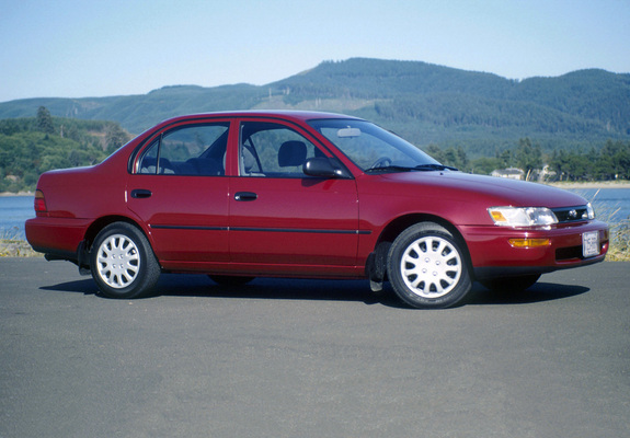 Toyota Corolla Sedan US-spec 1992–96 wallpapers