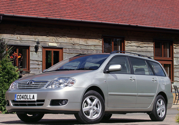 Toyota Corolla Wagon UK-spec 2004–07 wallpapers