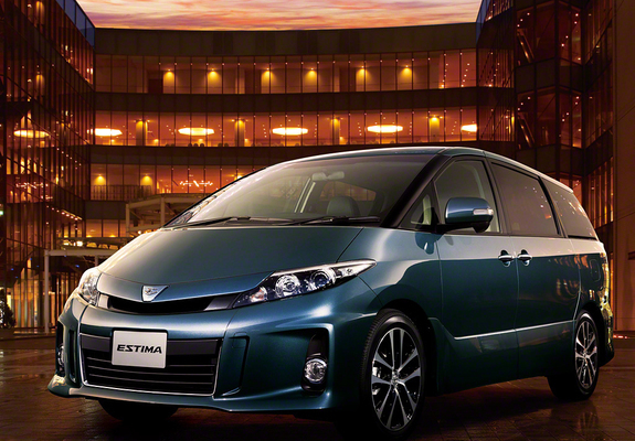 Toyota Estima Hybrid Aeras 2012 wallpapers