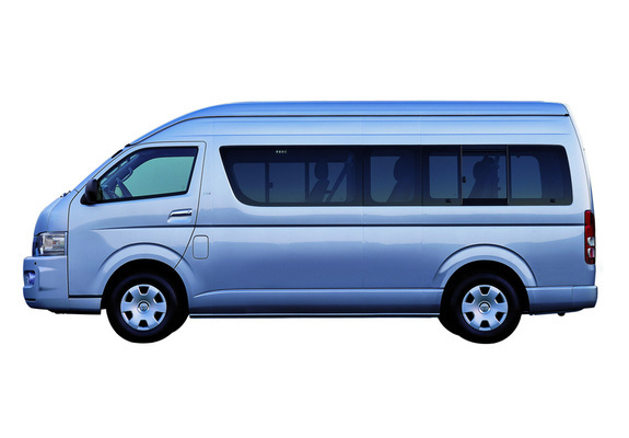 Toyota Hiace Combi High Roof 2004–10 wallpapers