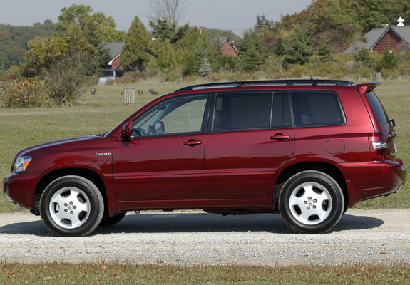 Photos of Toyota Highlander 2003–07