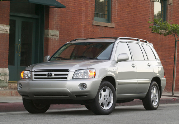 Photos of Toyota Highlander 2003–07