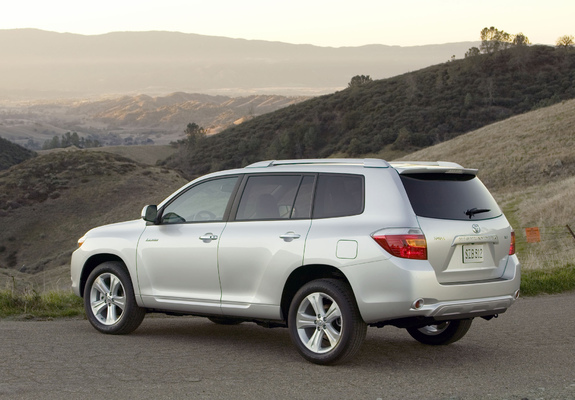 Photos of Toyota Highlander 2007–10