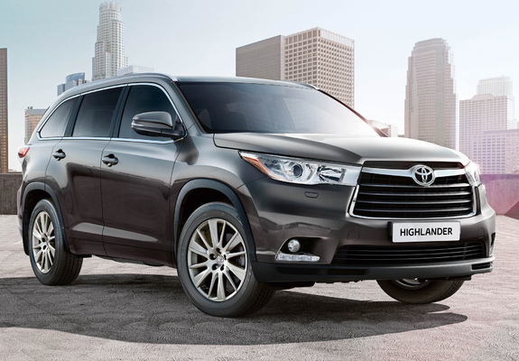 Pictures of Toyota Highlander CIS-spec 2014