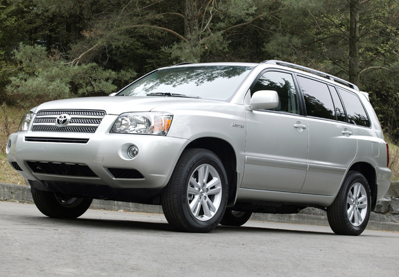 Toyota Highlander Hybrid 2005–07 images