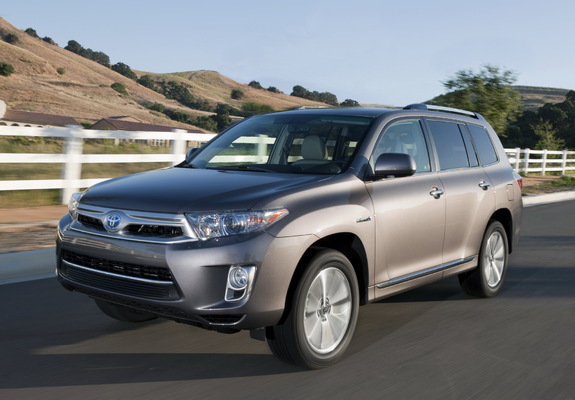 Toyota Highlander Hybrid (MHU48) 2010 wallpapers