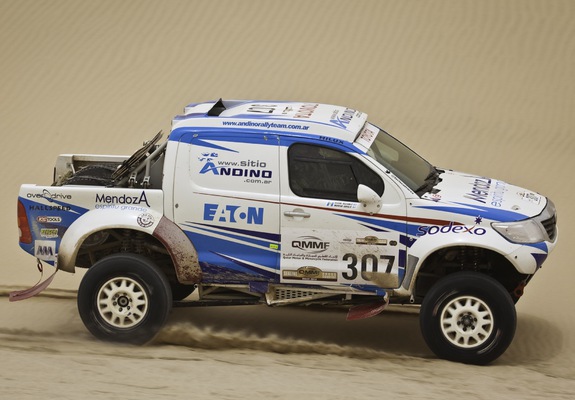 Toyota Hilux Rally Car 2012 wallpapers