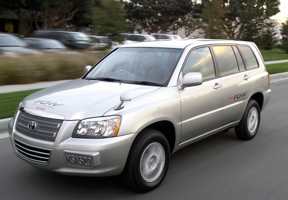 Toyota FCHV-4 Concept 2001 images