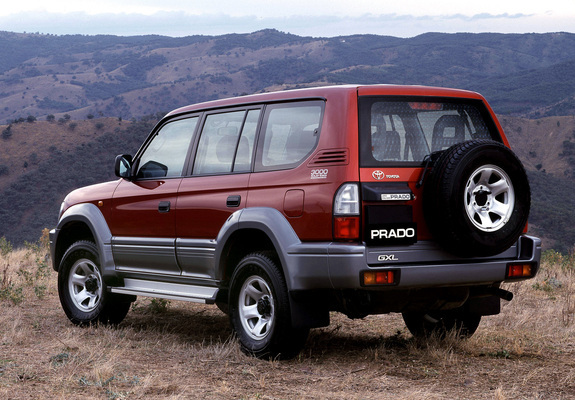 Toyota Land Cruiser Prado GXL 5-door AU-spec (J95W) 1999–2002 images