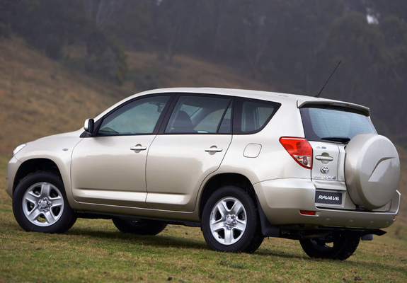 Photos of Toyota RAV4 AU-spec 2006–08