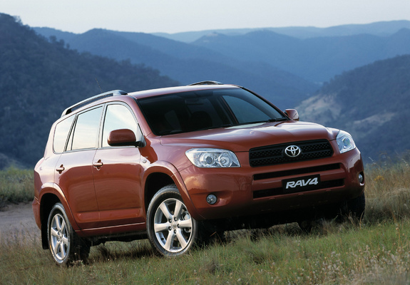 Toyota RAV4 AU-spec 2006–08 photos