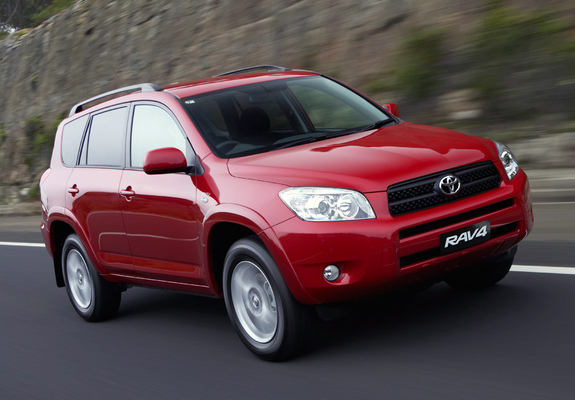 Toyota RAV4 AU-spec 2006–08 wallpapers