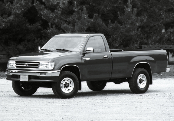 Pictures of Toyota T100 Regular Cab 4WD 1993–98