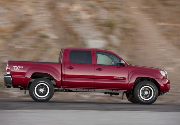 TRD Toyota Tacoma Double Cab T/X Pro Performance Package 2010–12 wallpapers