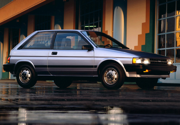 Toyota Tercel 3-door US-spec 1987–90 images