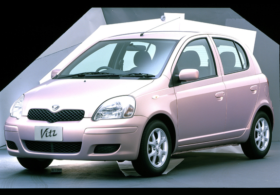 Toyota Vitz 5-door 2001–05 wallpapers