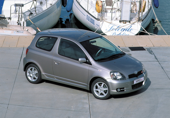 Toyota Yaris T-Sport 2001–03 wallpapers