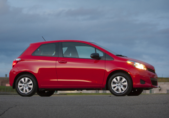 Toyota Yaris LE 3-door US-spec 2011 wallpapers