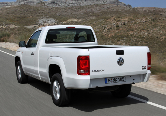 Volkswagen Amarok Single Cab Comfortline 2010 photos