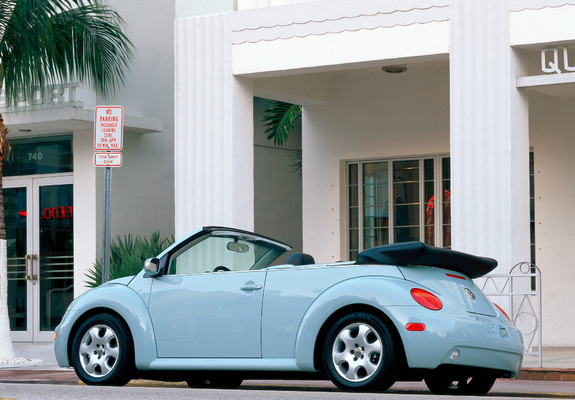 Volkswagen New Beetle Convertible 2000–05 wallpapers