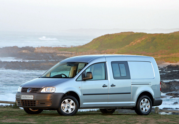 Volkswagen Caddy Maxi Crew Bus ZA-spec (Type 2K) 2007–10 wallpapers