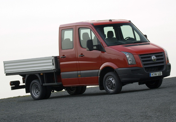 Volkswagen Crafter Double Cab Pickup 2006–11 images