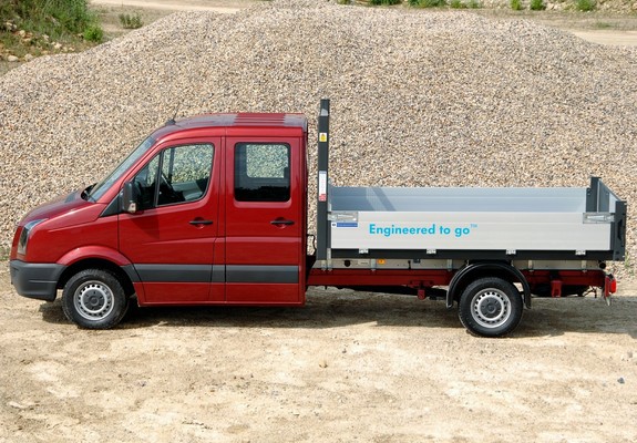 Volkswagen Crafter Double Cab Pickup UK-spec 2006–11 photos
