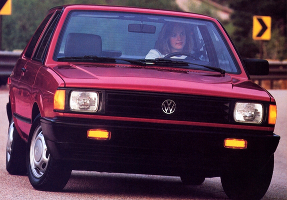 Pictures of Volkswagen Fox 2-door US-spec 1987–91