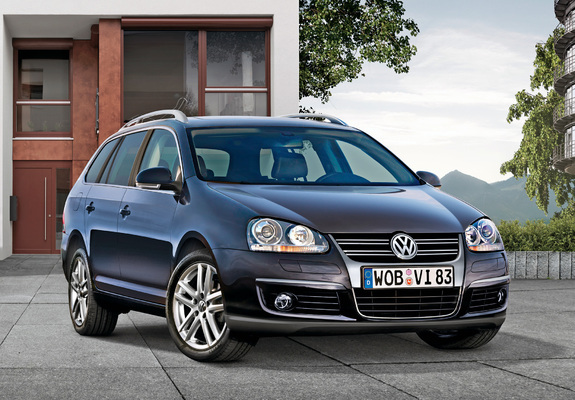 Volkswagen Golf Variant Individual (Typ 1K) 2007–09 wallpapers
