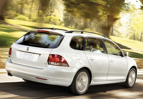 Volkswagen Jetta Sportwagen (Typ 1K) 2007–10 wallpapers