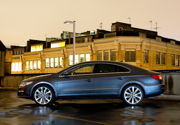 Volkswagen Passat CC UK-spec 2008–11 wallpapers