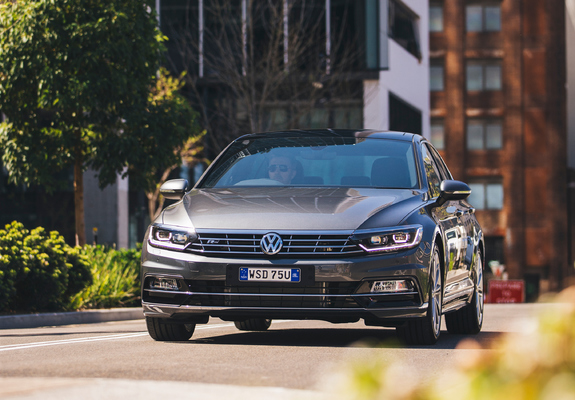 Pictures of Volkswagen Passat R-Line AU-spec (B8) 2015
