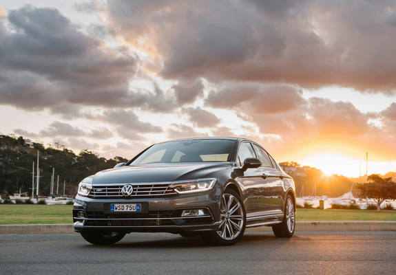 Volkswagen Passat R-Line AU-spec (B8) 2015 wallpapers