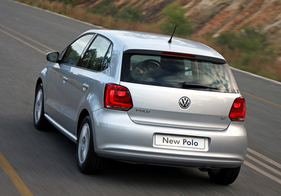 Pictures of Volkswagen Polo 5-door ZA-spec (Typ 6R) 2009