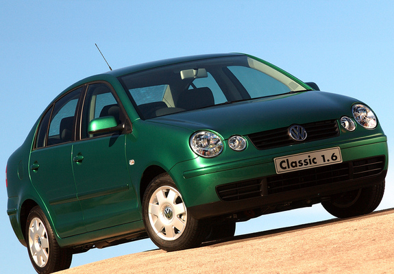 Volkswagen Polo Classic ZA-spec (IV) 2002–05 wallpapers
