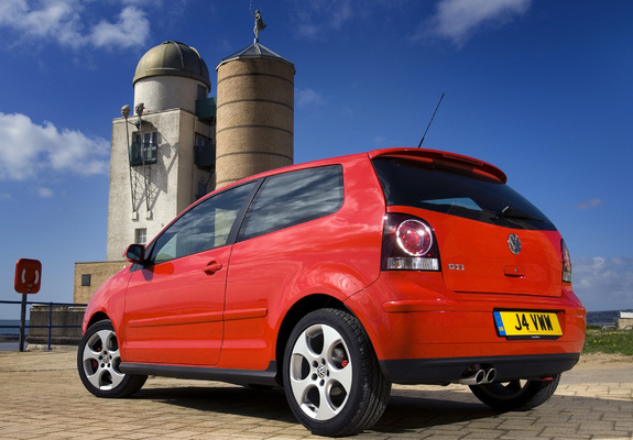 Volkswagen Polo GTI 3-door UK-spec (Typ 9N3) 2006–09 photos