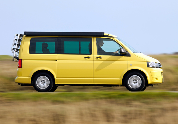 Photos of Volkswagen T5 California Beach UK-spec 2009