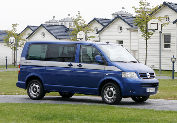 Volkswagen T5 Multivan Startline 2003–09 wallpapers